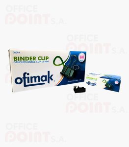 Clamp doble clip 1/2″ ofimak – Office Point S.A.